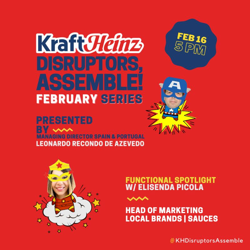 Disruptors, Assemble! February Series. op 16-02-2021 in Online